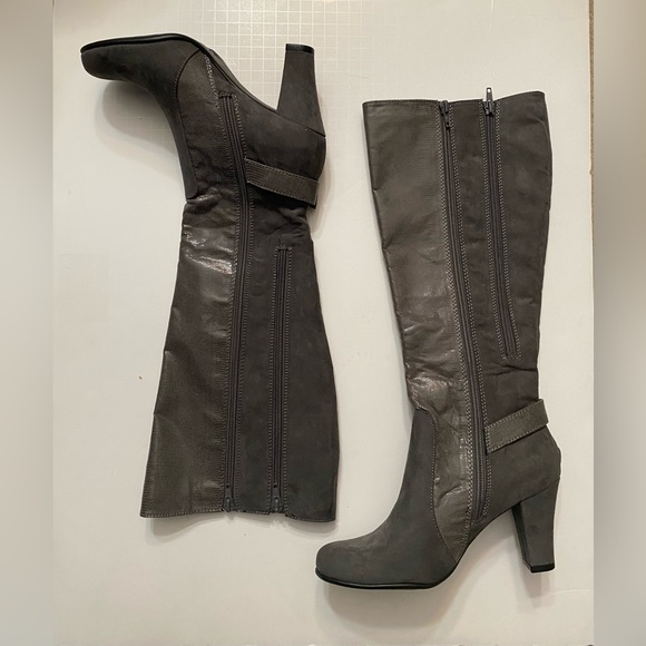 A2 By Aerosoles | Shoes | A2 By Aerosoles Money Role Gray Suede Like ...